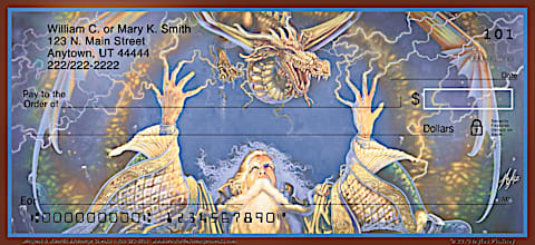 gothic personal checks